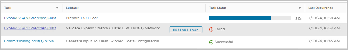 » Remove a failed task in SDDC Manager – Cloud Foundation