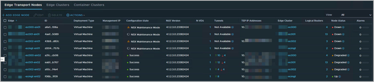 » Upgrade to NSX 4.2.1.0 from the NSX GUI
