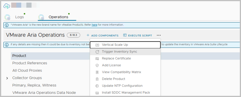 » Updating Aria Operations with a Hotfix through Aria Suite Lifecycle ...